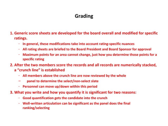 Cpo fitrep observations | PPT