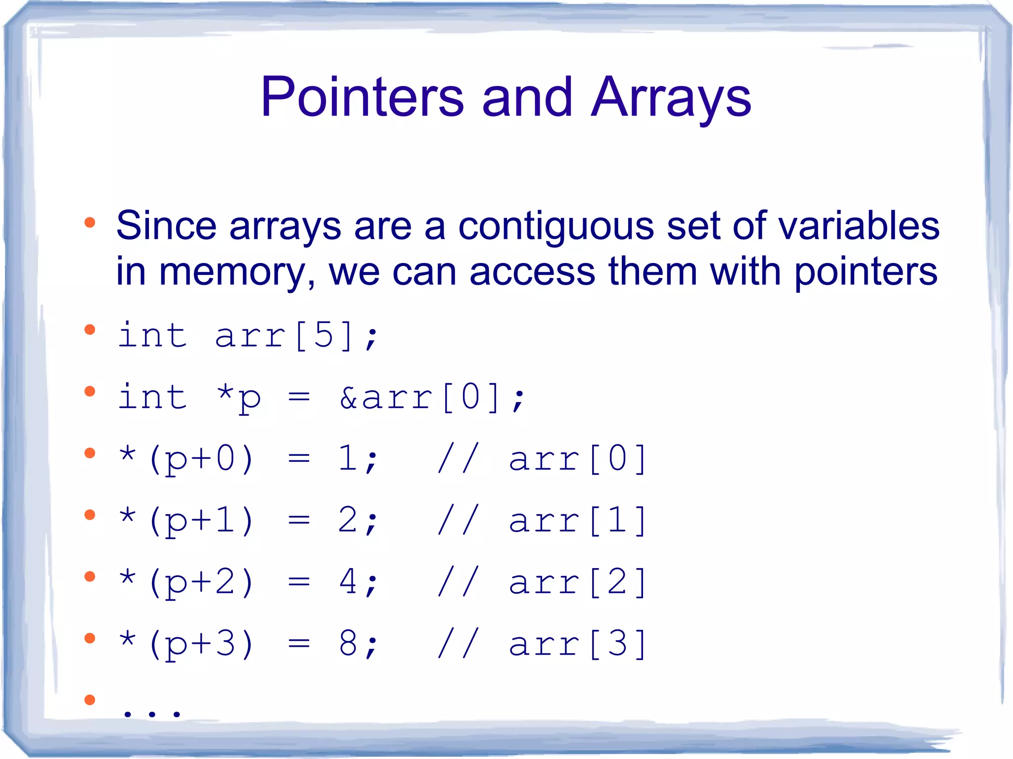 C Pointers | PDF
