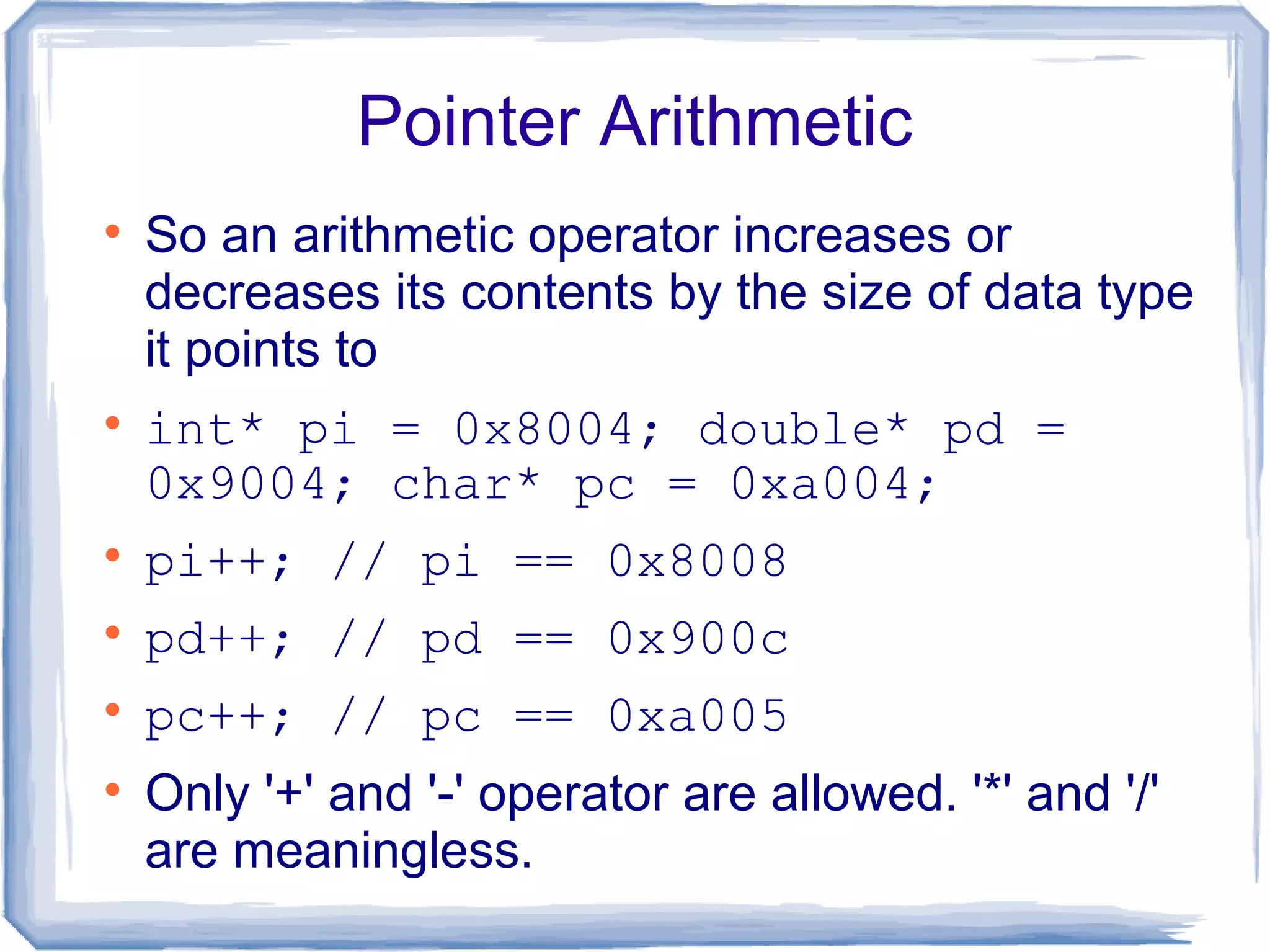 C Pointers | PDF
