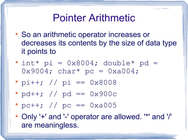 C Pointers | PDF | Programming Languages | Computing