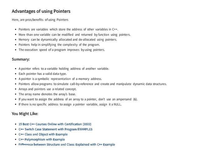 C++ Pointers with Examples.docx
