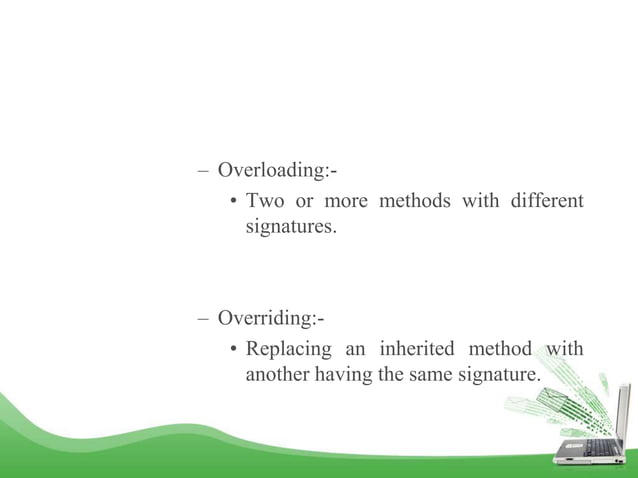 C++ concept of Polymorphism | PPT