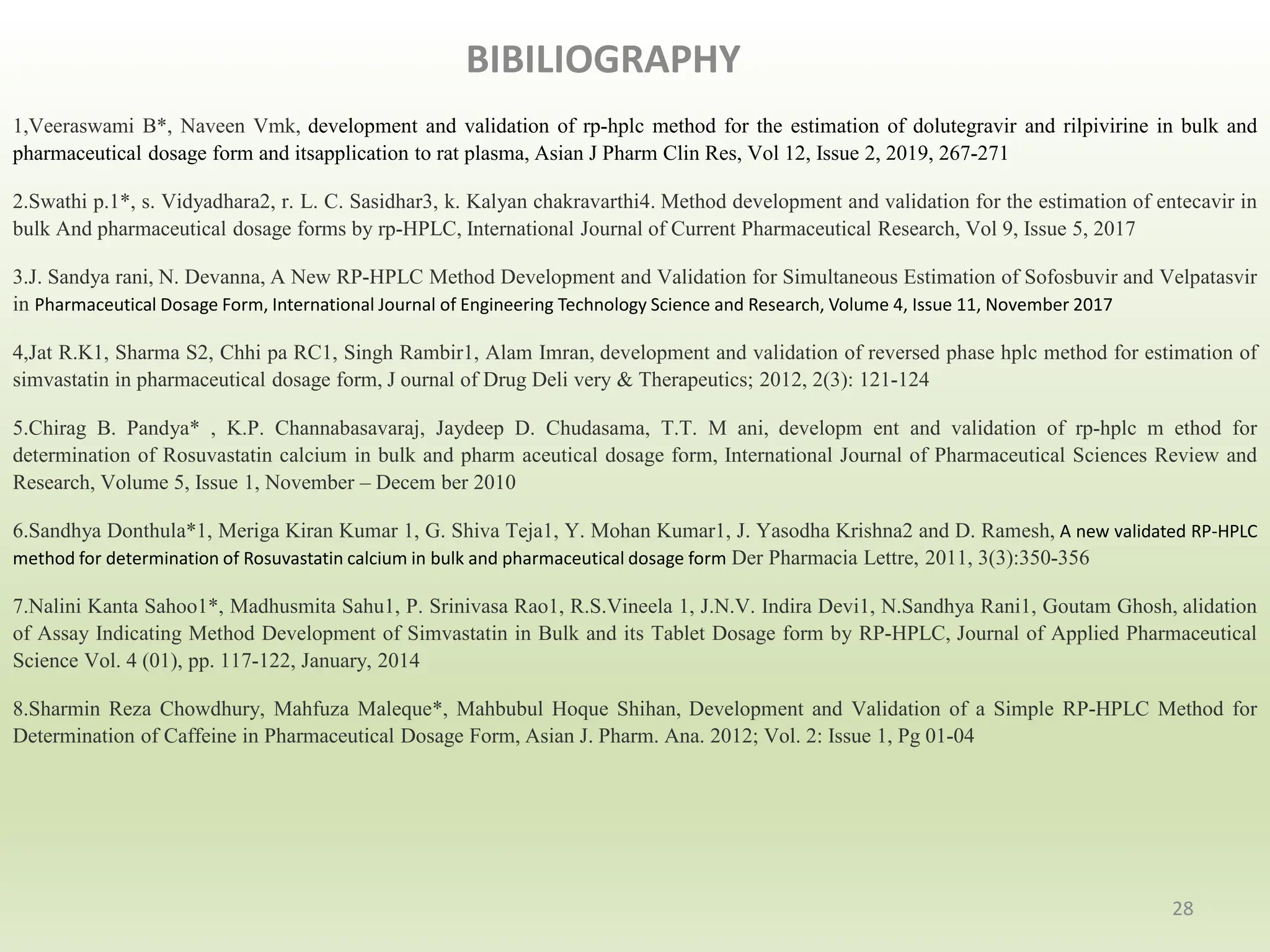 Analytical Method Development And Validation Hplc Uv Pptx