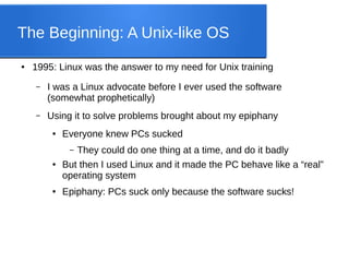 CPOSC 2013: 15 Years of Open Source - It's About the People | PPT
