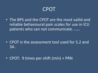 CPOT / RASS / CAM-ICU | PPTX