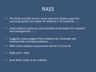 CPOT / RASS / CAM-ICU | PPT