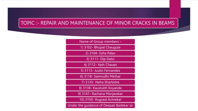 Cpp Project Report On Retrofitting Pptx