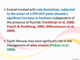 CPP- ACP - Casein Phospho Peptide-Amorphous Calcium Phosphate | PPT
