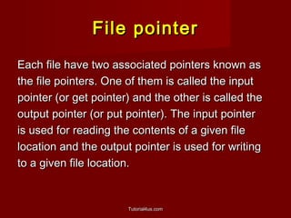 File handling in C++ | PPT | Operating Systems | Computer Software and ...