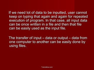 File handling in C++ | PPT