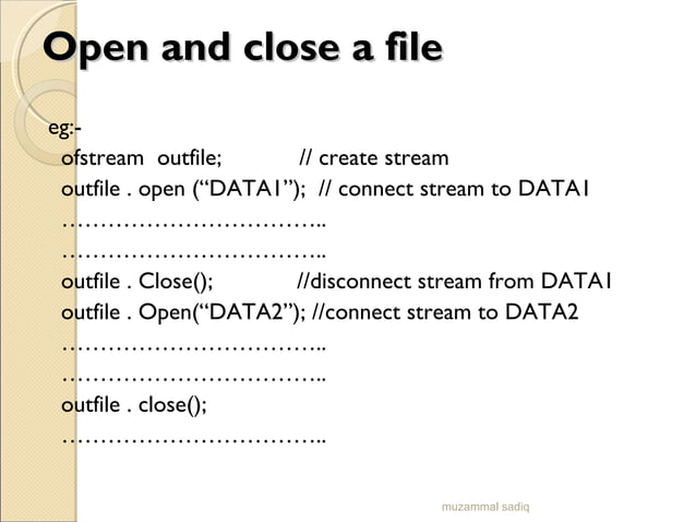 Cpp file-handling | PPT