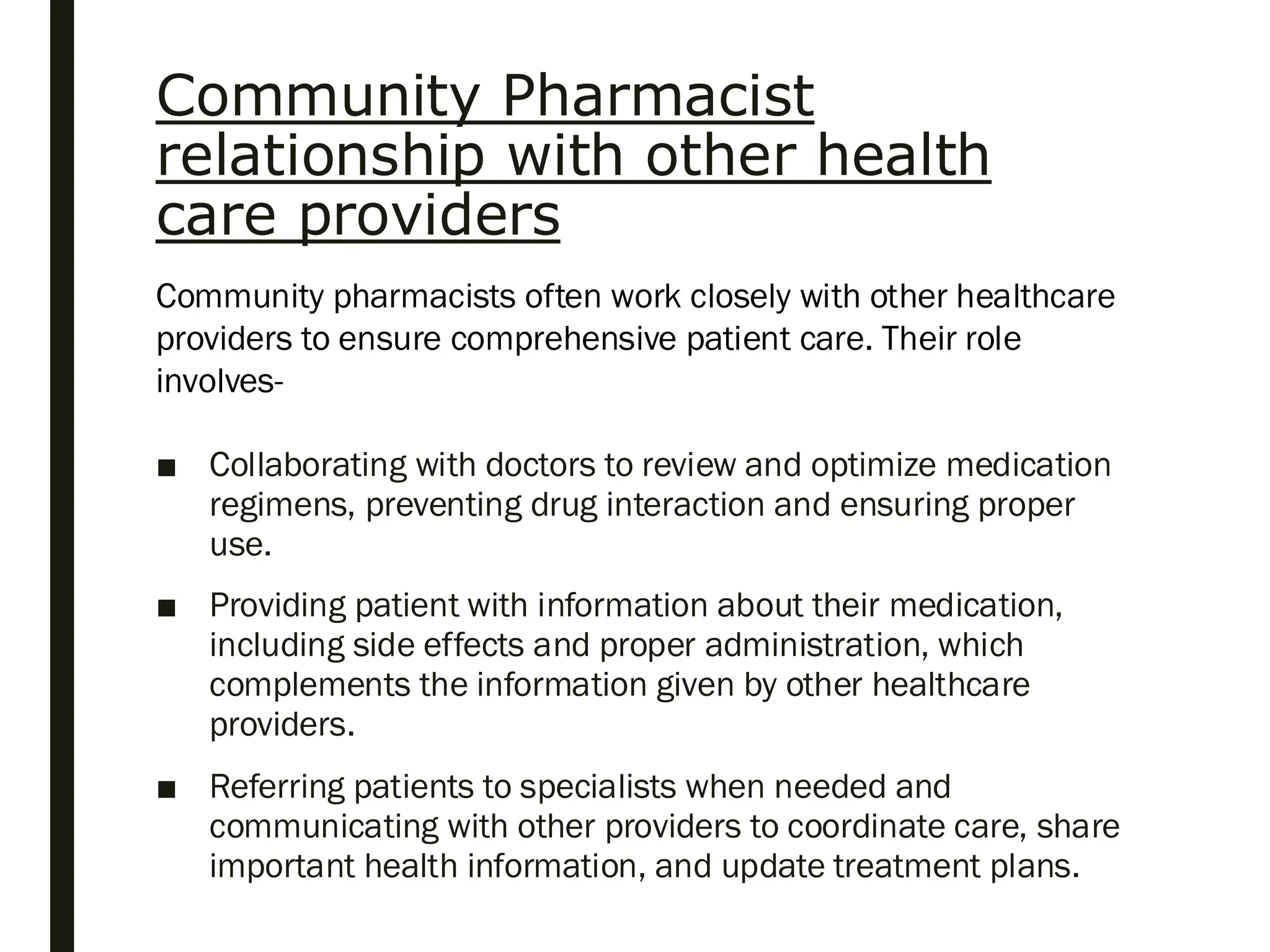 Community Pharmacy Practice in M.Pharm-PP | PDF