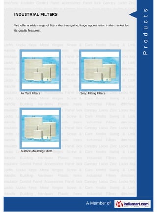 M/s Electro Controls, Noida, Insulator | PDF