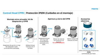 Control de posiciones para valvulas CPPB FESTO | PPTX