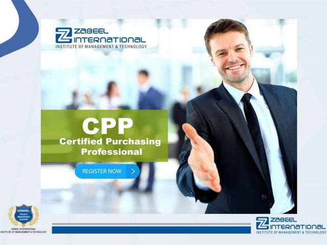 CPP certification - What is the CPP certification? | PPT