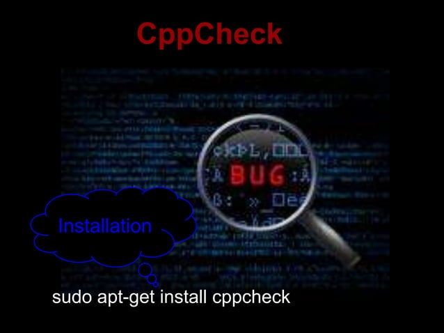 CppCheck - Static code analysis tool | PPT