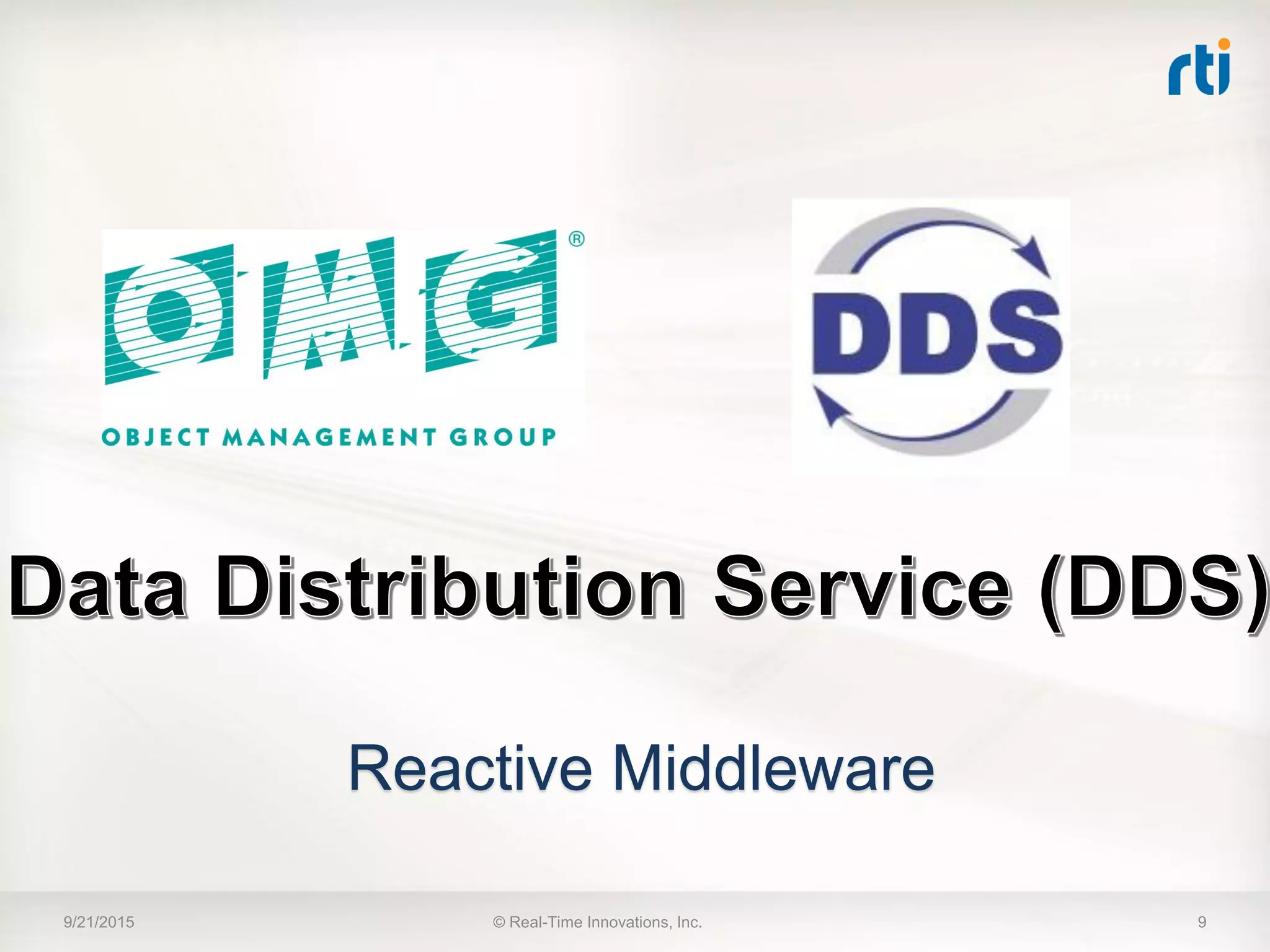 Reactive Stream Processing in Industrial IoT using DDS and Rx | PPT