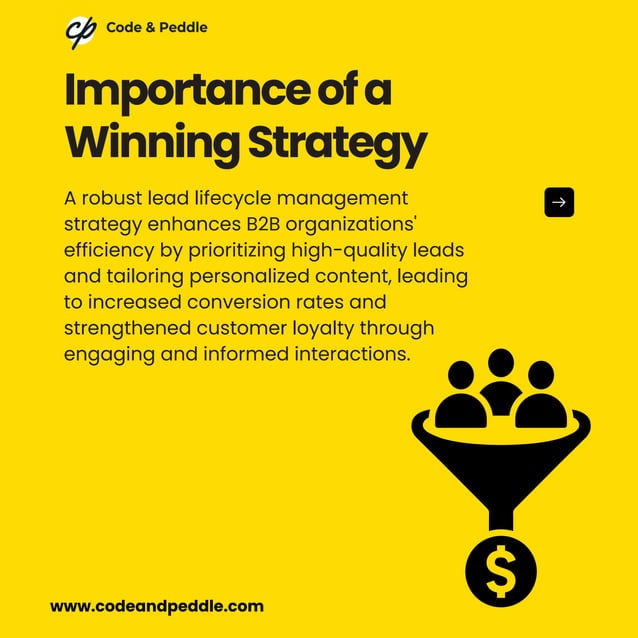 How to Build a Cohesive Lead Lifecycle Management Strategy for B2B Organizations | PDF