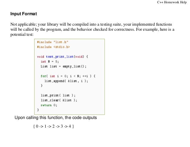 Online CPP Homework Help | PPTX