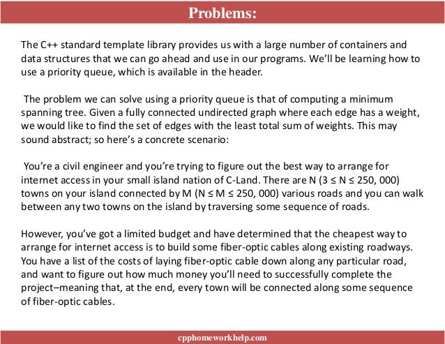 CPP Homework Help | PPT