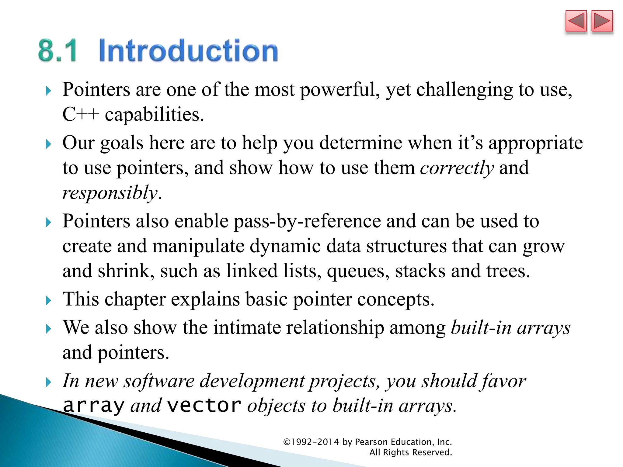 Programming In Computer Science Pointers In Cppt