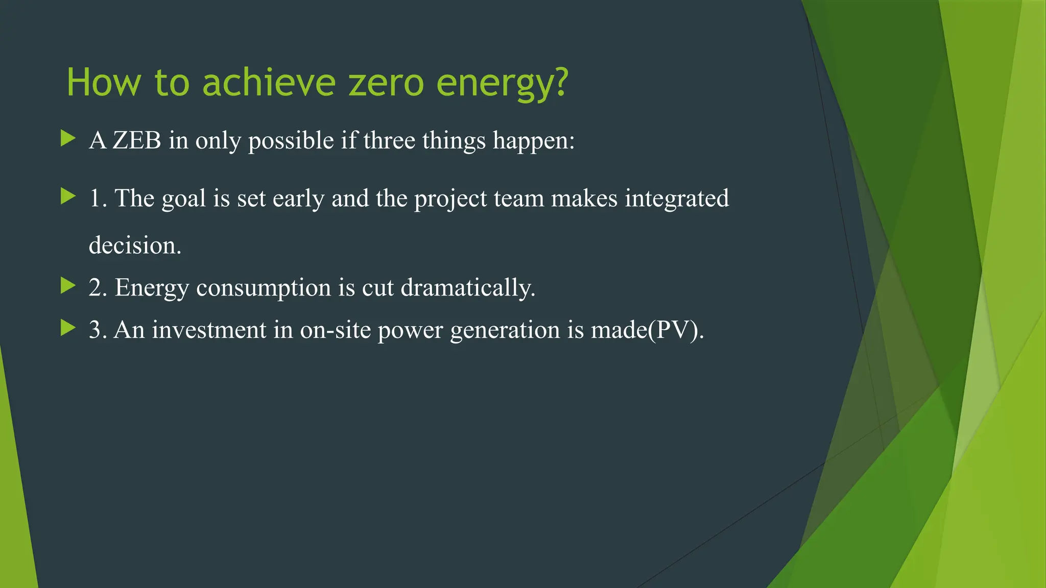 Capstone project planning Zero energy building | PPTX