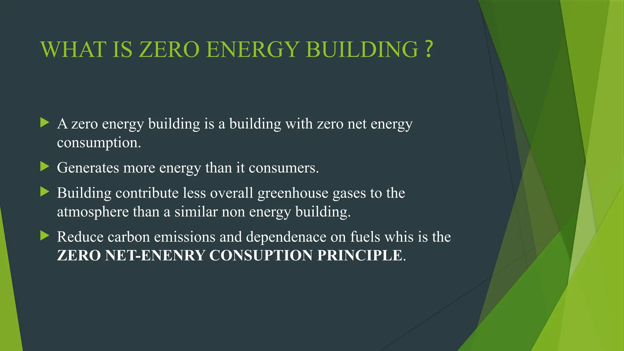 Capstone project planning Zero energy building | PPT