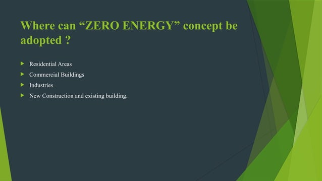 Capstone project planning Zero energy building | PPT