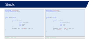 C++ L07-Struct | PPT