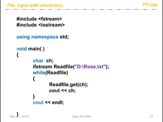 Cpp lab 13_pres | PPT