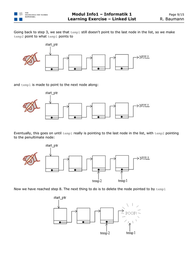 Cpp lernaufgabe linked_list | PDF