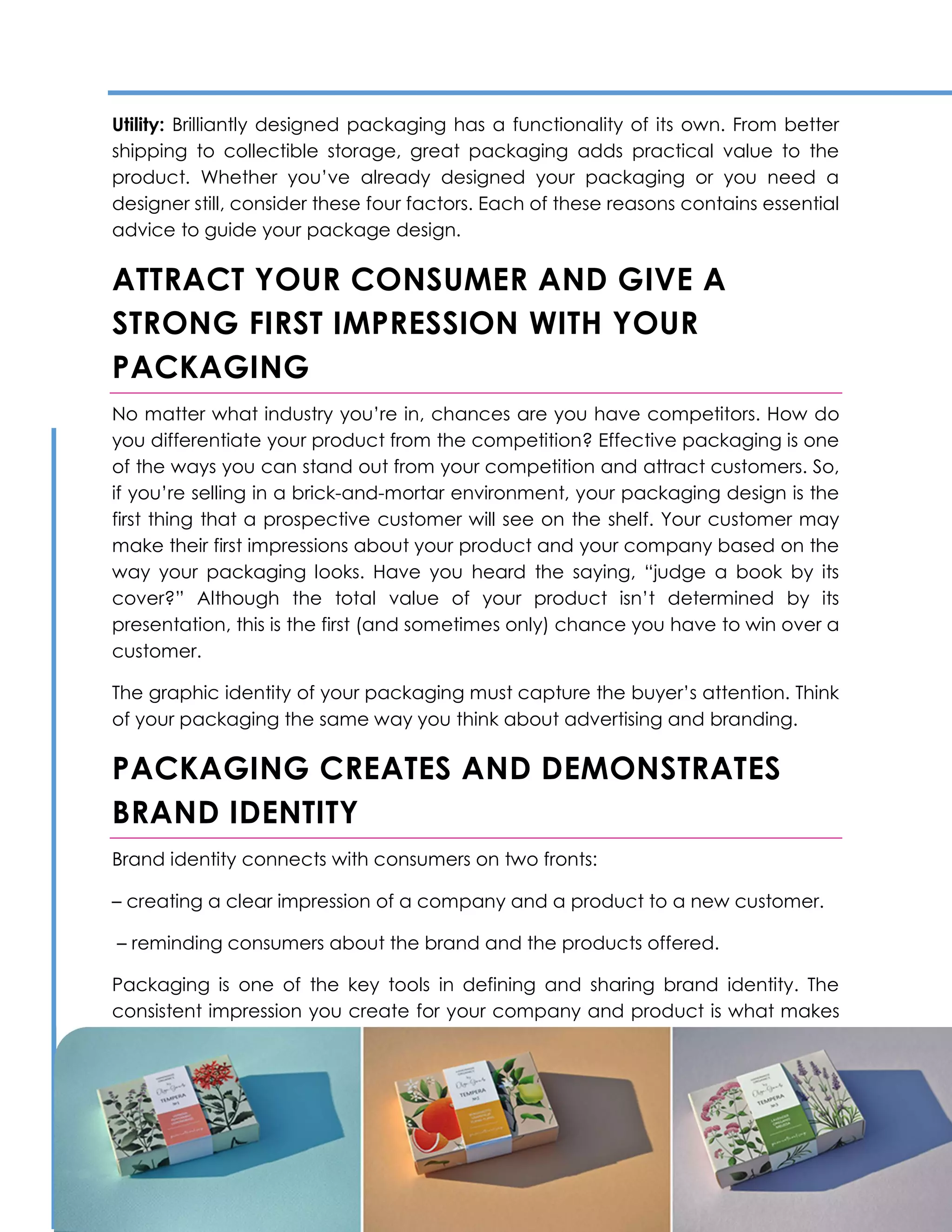 Packaging Design and It Value | PDF