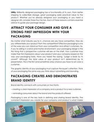 Packaging Design and It Value | PDF