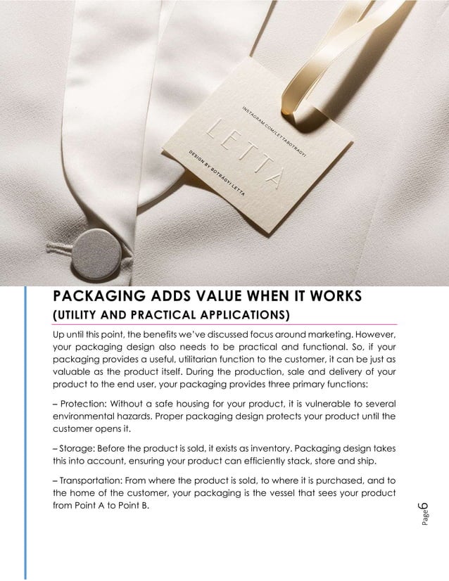 Packaging Design and It Value | PDF