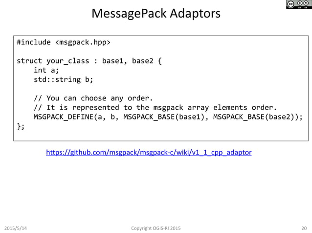 MessagePack(msgpack): Compact and Fast Serialization Library | PPT