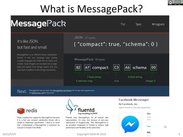 MessagePack(msgpack): Compact and Fast Serialization Library | PPT