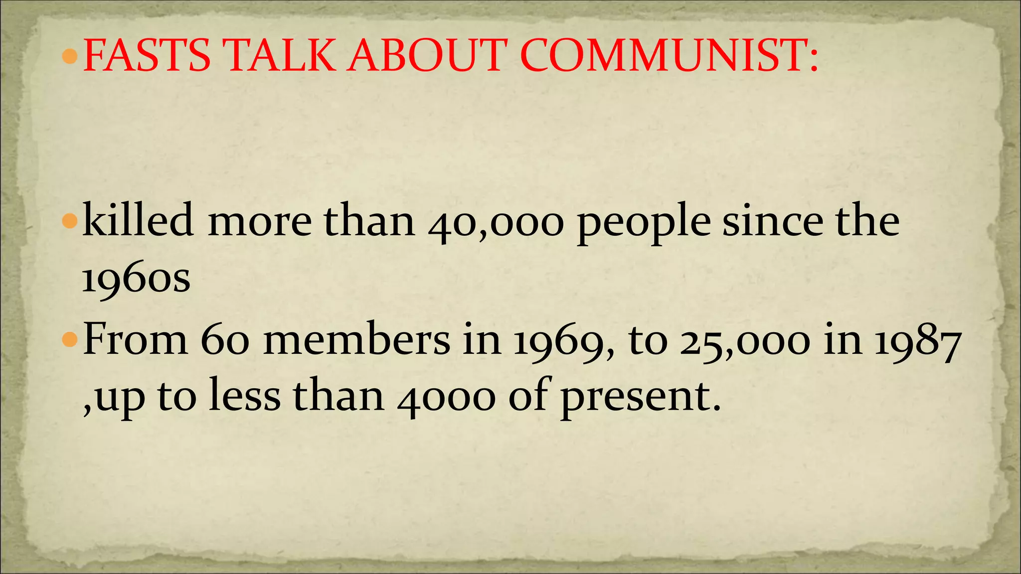 The CPP-NPA-NDF | PPTX