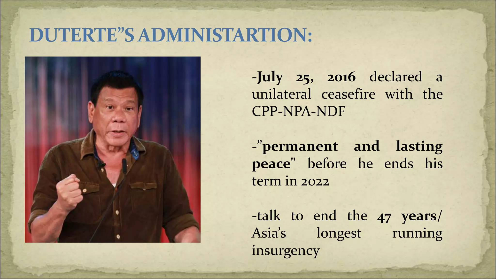 The CPP-NPA-NDF | PPTX