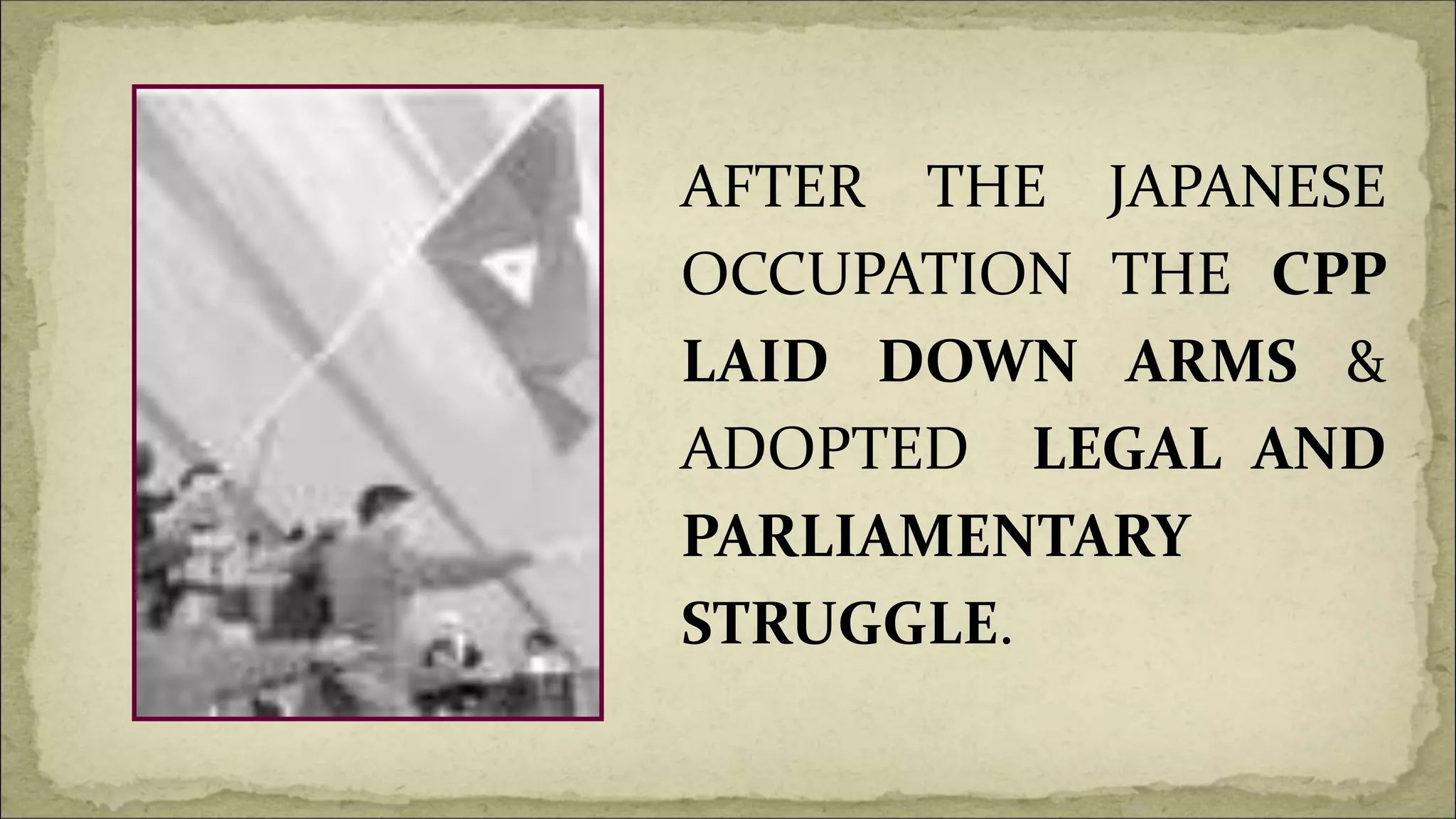 The CPP-NPA-NDF | PPTX