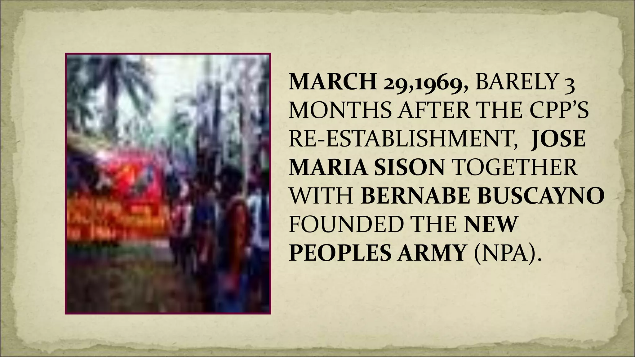 The CPP-NPA-NDF | PPTX