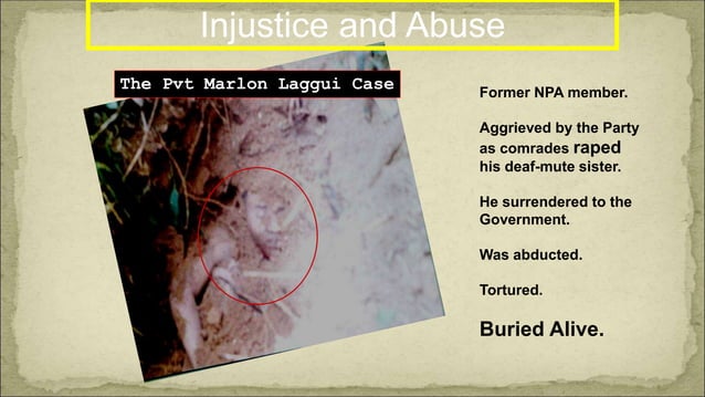 The CPP-NPA-NDF | PPTX | Politics