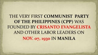 The CPP-NPA-NDF | PPTX