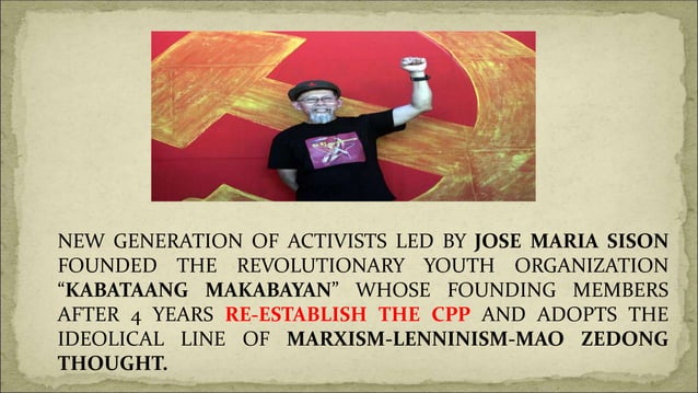 The CPP-NPA-NDF | PPTX | Politics