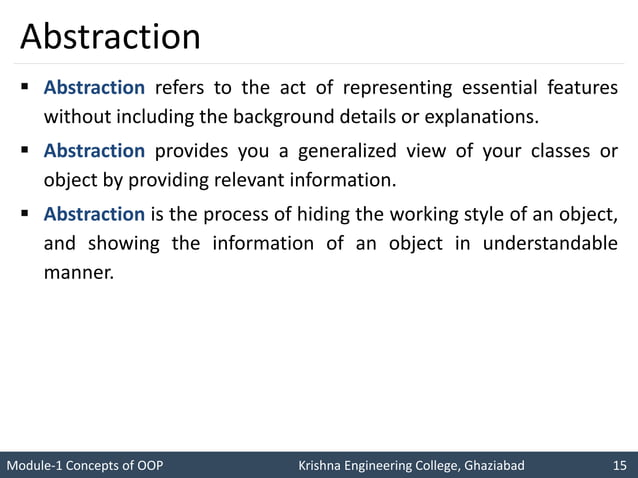 OOPS with C++ | Concepts of OOPS | Introduction | PPTX