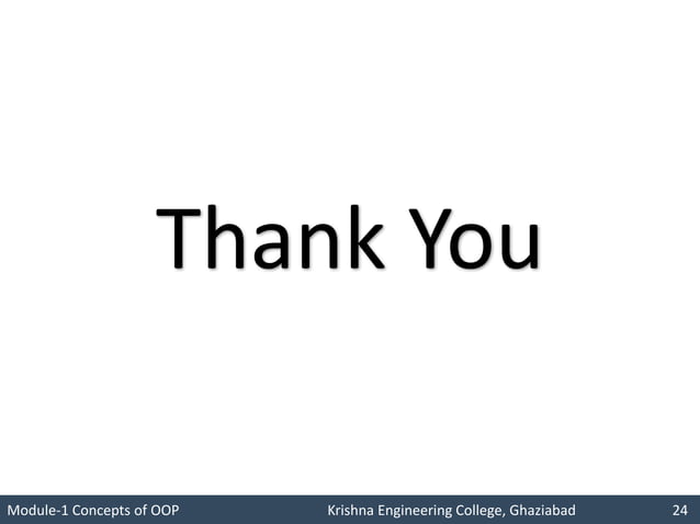 OOPS with C++ | Concepts of OOPS | Introduction | PPTX