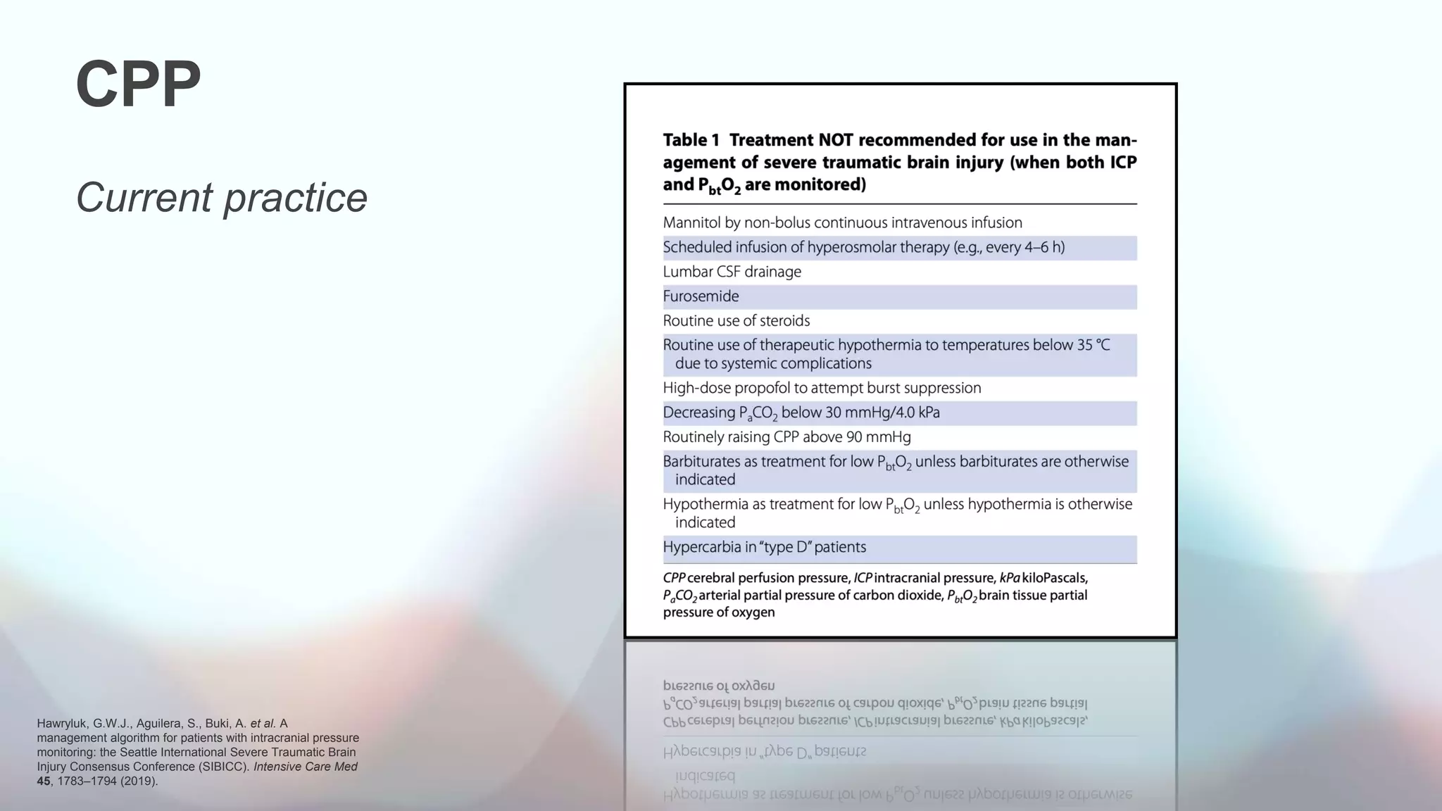 Optimal Cerebral Perfusion Pressure | PPTX