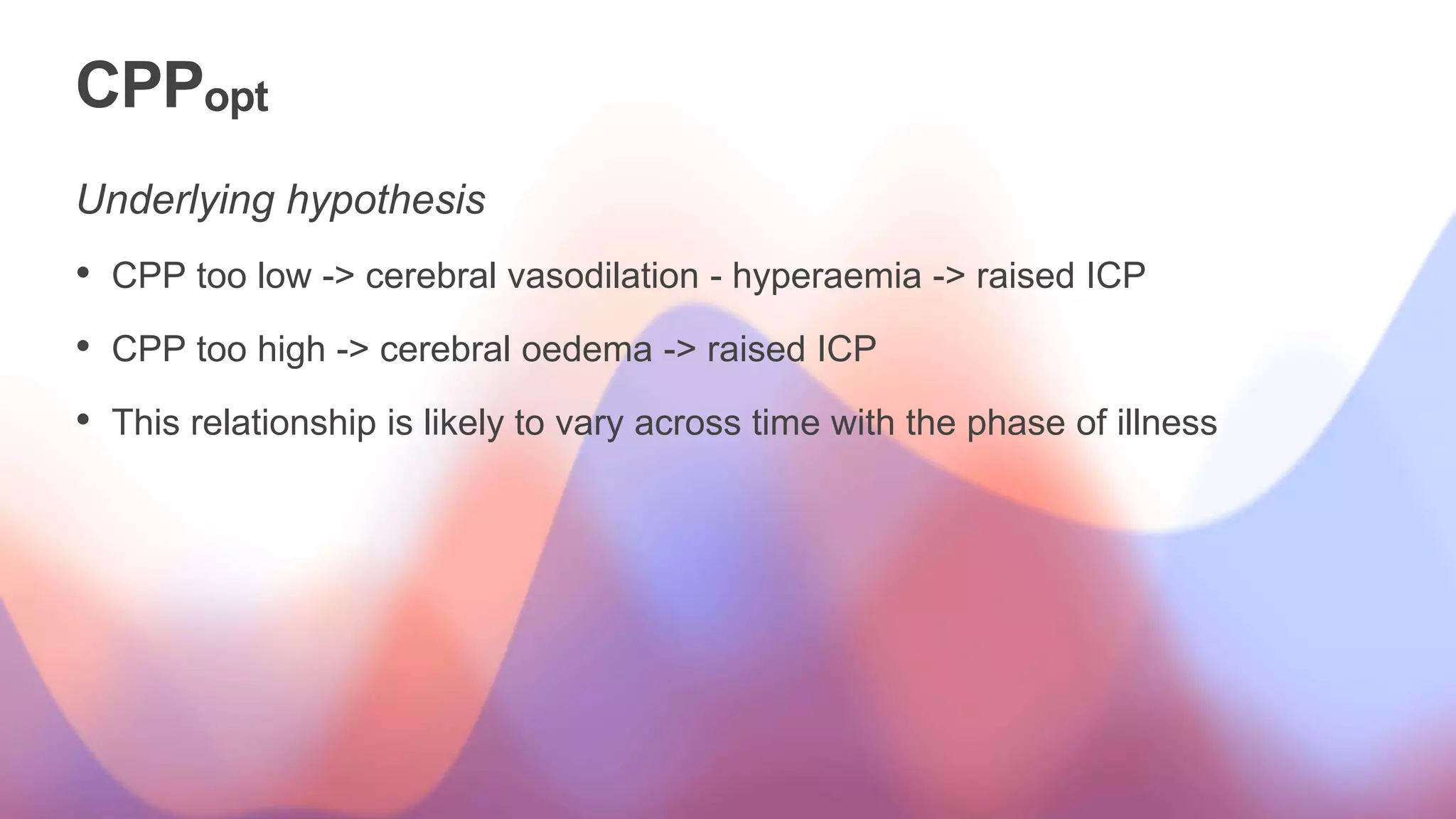 Optimal Cerebral Perfusion Pressure | PPTX