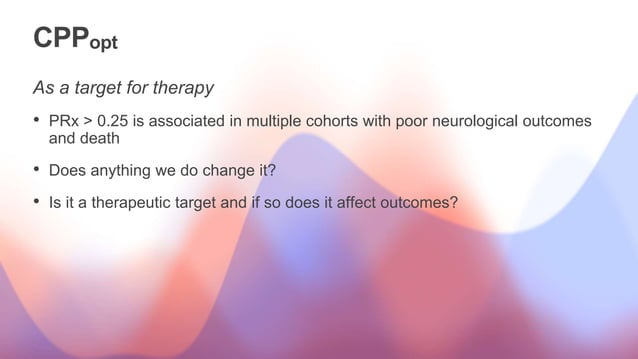 Optimal Cerebral Perfusion Pressure | PPTX Optimal Cerebral Perfusion Pressure | PPTX