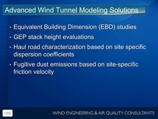 CPP's Advanced Dispersion Modeling Services | PDF