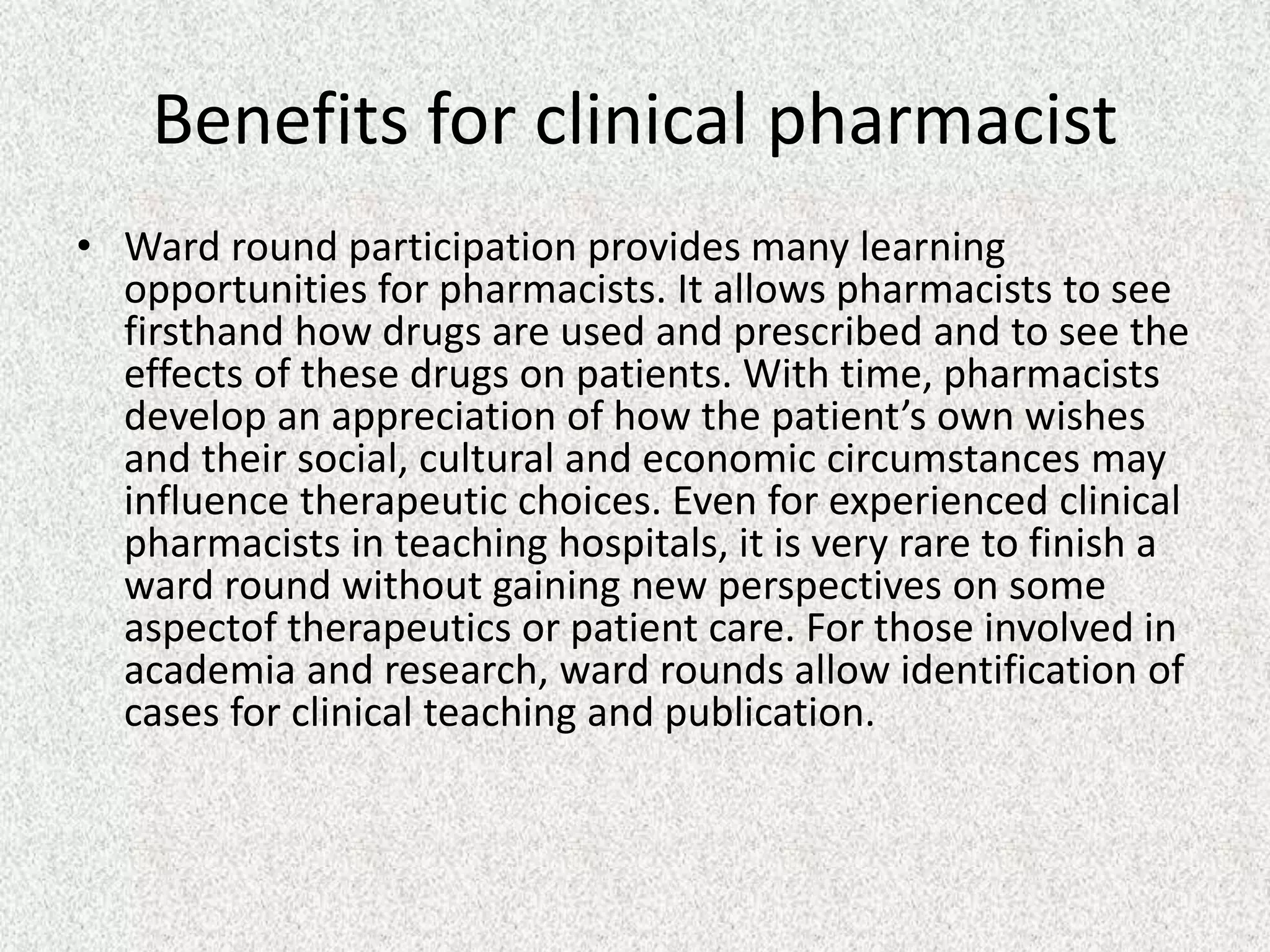 anatomy and physiology of ward rounds | PPTX